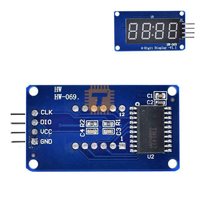 Arduino Led Display 4-Digit 7-Segment Module