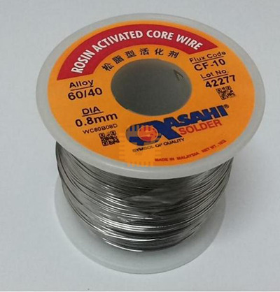 TA0487 - ASAHI Solder Wire Lead Roll 60/40 0.8mm 250g High Quality
