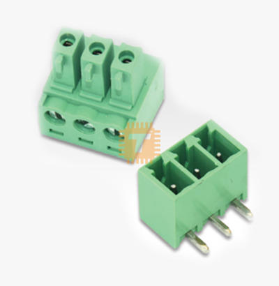 TB0024 - 5.08mm Pitch 3-Pin 3-way Pluggable Screw Terminal Block PCB Mount
