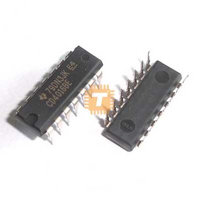 IC0139 - CD4016BE Quad Bilateral Switch