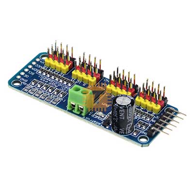 MD0223 - PCA9685 16-Ch 12-bit PWM I2C Servo Motor Driver Module for Arduino